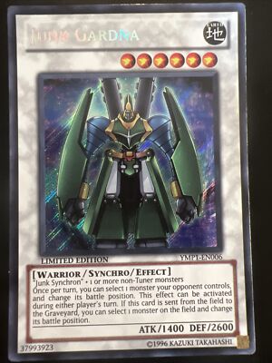 Yu-Gi-Oh! TCG Junk Gardna 3D Bonds Beyond Time Movie Pack YMP1-EN006 ...