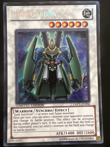 Yu-Gi-Oh! TCG Junk Gardna 3D Bonds Beyond Time Movie Pack YMP1-EN006 ...
