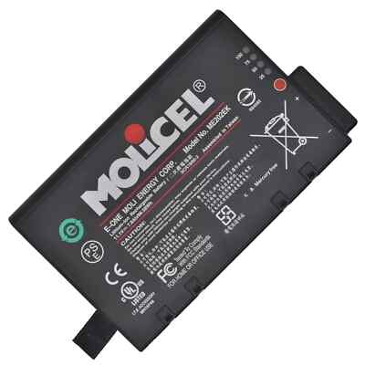 MOLICEL ME202EK Patient Monitor Battery for Philips VM3 VM4 VM6 VM8 VS2 ...