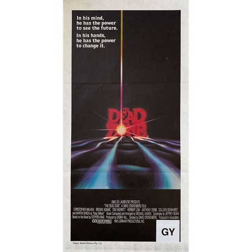 DEAD ZONE Vintage Movie Poster - 13x30 in. - 1984 - David Cronenberg ...