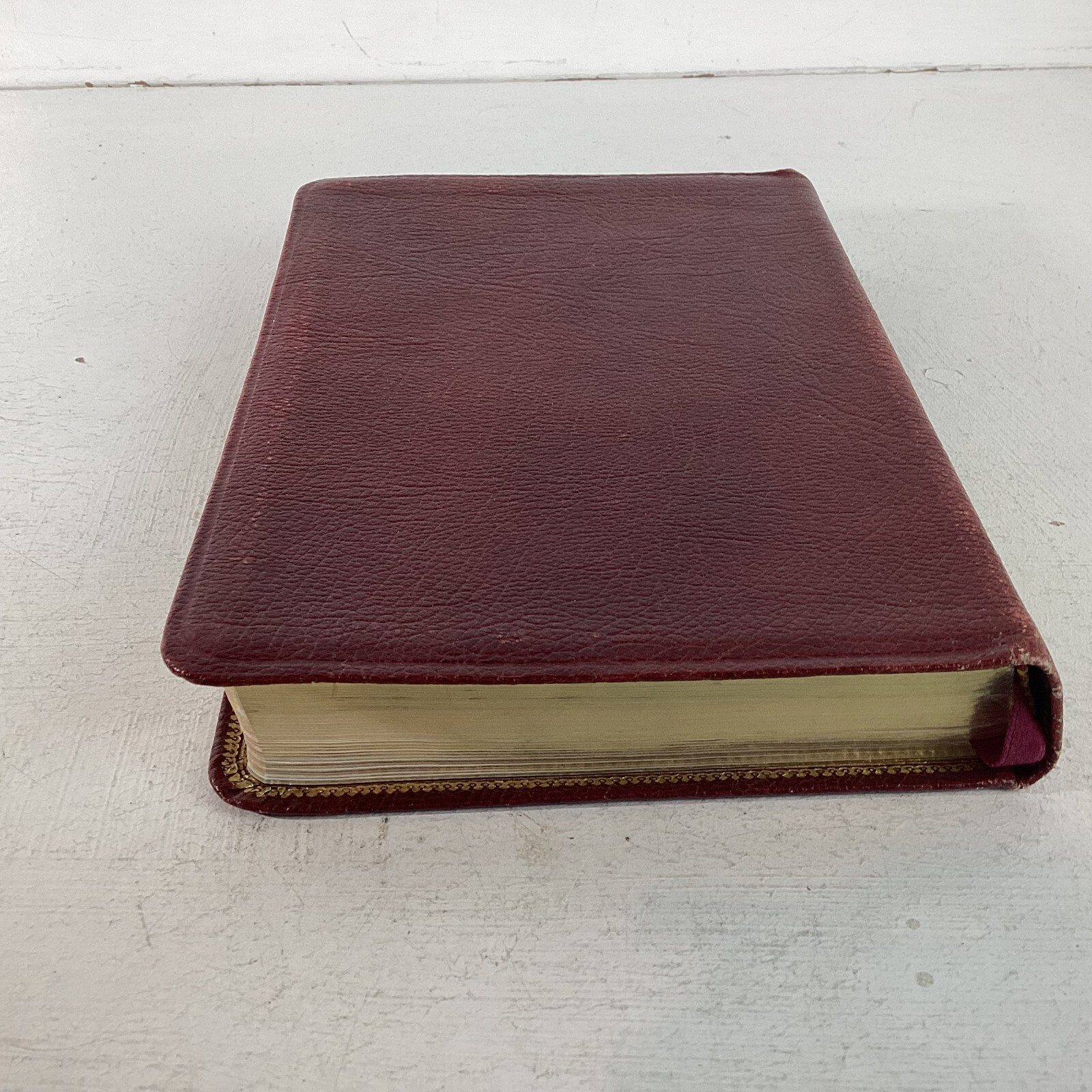 Brown Leather Cokesbury Bible Revised Standard Version RSV 1972 Gilt | eBay