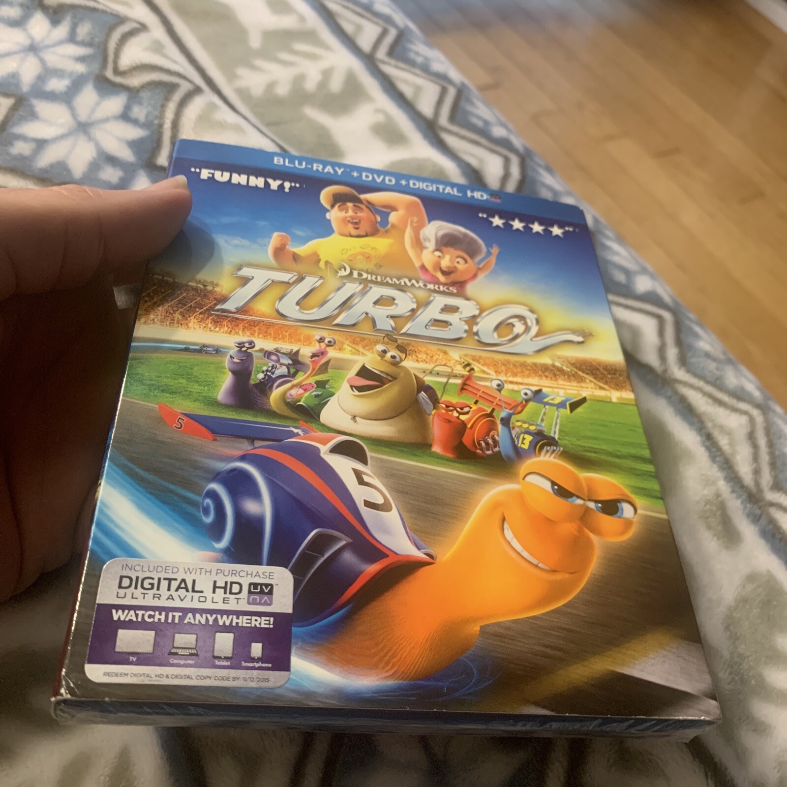 Turbo Blu-ray/DVD, 2013, 2-Disc Set, wDigital Copy wSlipcover Brand New ...