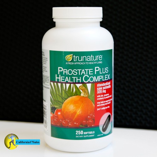 Trunature Saw Palmetto Prostate Health Complex with Zinc, Lycopene 250 ...