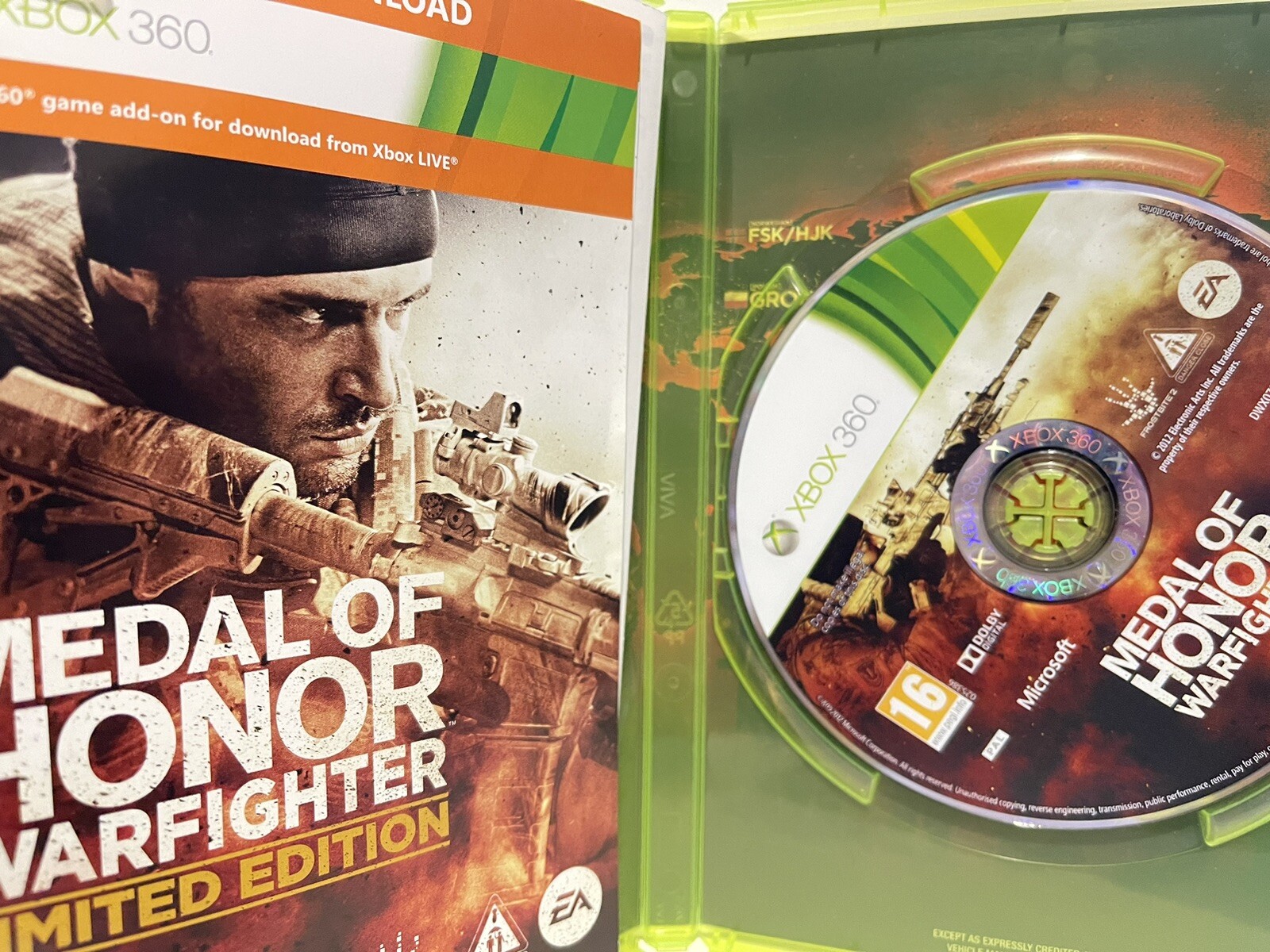 Medal of Honor Warfighter Limited Edition Xbox 360 Game PAL 2 Discs ...