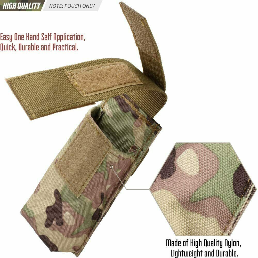 MOLLE OC/Mace Spray Holster for Duty Belt Pepper Spray Pouch Holder ...