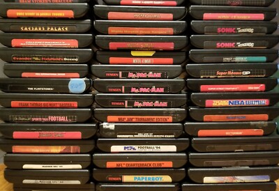 Sega Genesis Games - Custom Build Lot, Cleaned Pins,Tested-Discounted ...