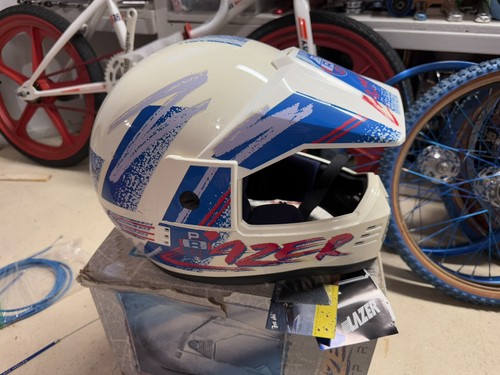 ORIGINAL 1980’s NOS LAZER PRO HELMET OLD SCHOOL BMX GT HUTCH JMC JT ...
