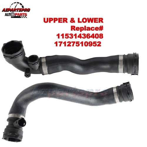 Upper & Lower Radiator Coolant Hoses For BMW E46 330i 328i 325i 323i ...