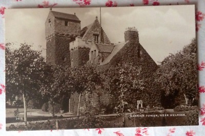 Vintage RPPC Darnick Tower, Near Melrose, Scotland UK Real Photo ...