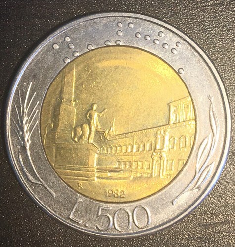 500 LIRE ITALY COIN 1982 | eBay UK