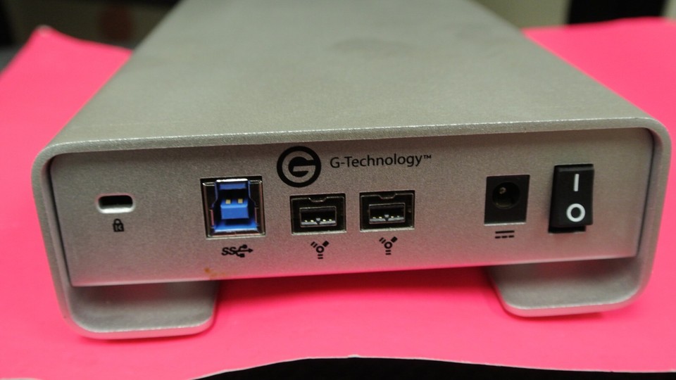 G-Technology G-Drive 2TB USB 3.0 2X Fire Wire w/ AC Adapter & USB Cable ...