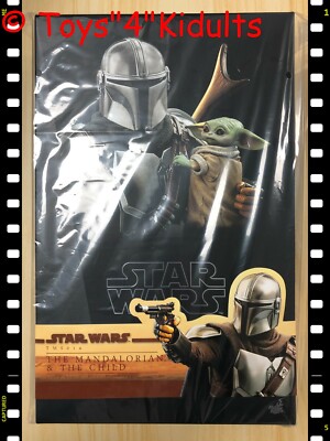 Hot Toys TMS 014 Star Wars The Mandalorian & The Child Set 1/6 Figure ...