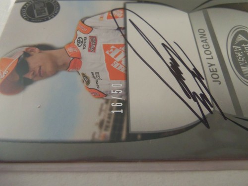 2010 Press Pass Joey Logano autograph 16/50 card | eBay