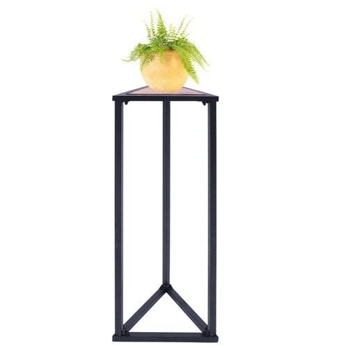 35.43Inch Tall Flower Pots Holder Triangular Metal Plant Stand Indoor ...