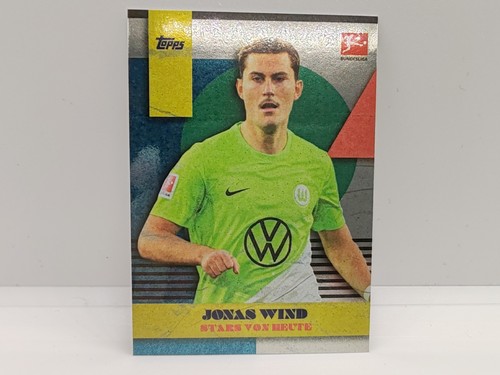 2023-24 Topps Lothar Matthäus Platinum Curated Jonas Wind VfL Wolfsburg ...