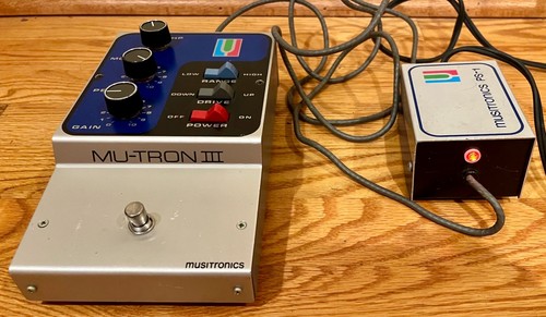 Musitronics Mu-Tron III Old School 70's VIntage Old School Funk Wah ...