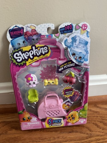 Shopkins Season 4 Ultra Rare 5 Pack Petkins New Bone-adette | eBay