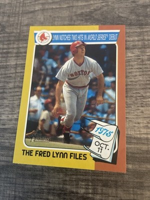 2024 Topps Heritage High Number The Fred Lynn Files FLF-6 Fred Lynn ...