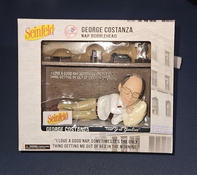 New York Yankees Seinfeld George Costanza Nap Under Desk Bobblehead SGA ...