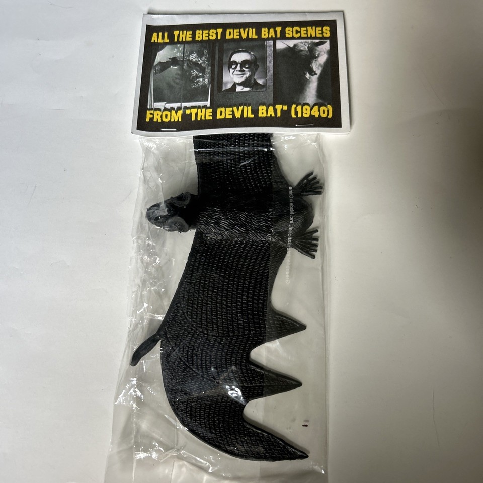 The Devil Bat DVD & 12" suction cup Bat-Bela Lugosi-Jean Yarbrough ...