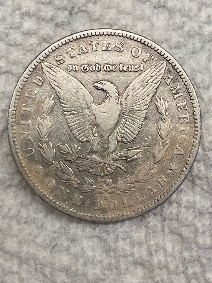 Morgan 1892-s San Francisco Minted Circulated Silver Dollar | eBay