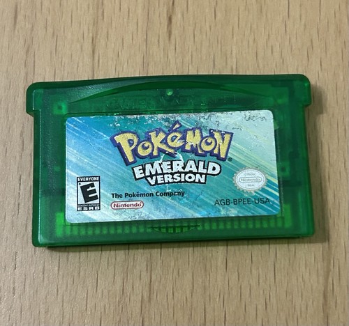 POKÉMON EMERALD VERSION - NINTENDO GAME BOY ADVANCE - US EDITION | eBay