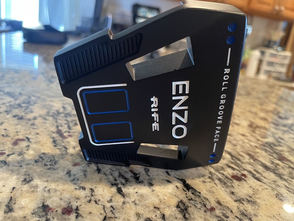 Rife ENZO Putter - EXTRA LONG XL 38 Inch Total Length Aluminum Mallet ...