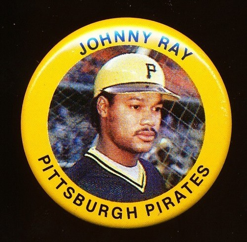 Vintage USA Johnny Ray Pittsburgh Pirates MLB Baseball pin or badge ...