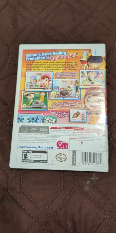 Cooking Mama: World Kitchen (Nintendo Wii, 2008) 96427015062 | eBay