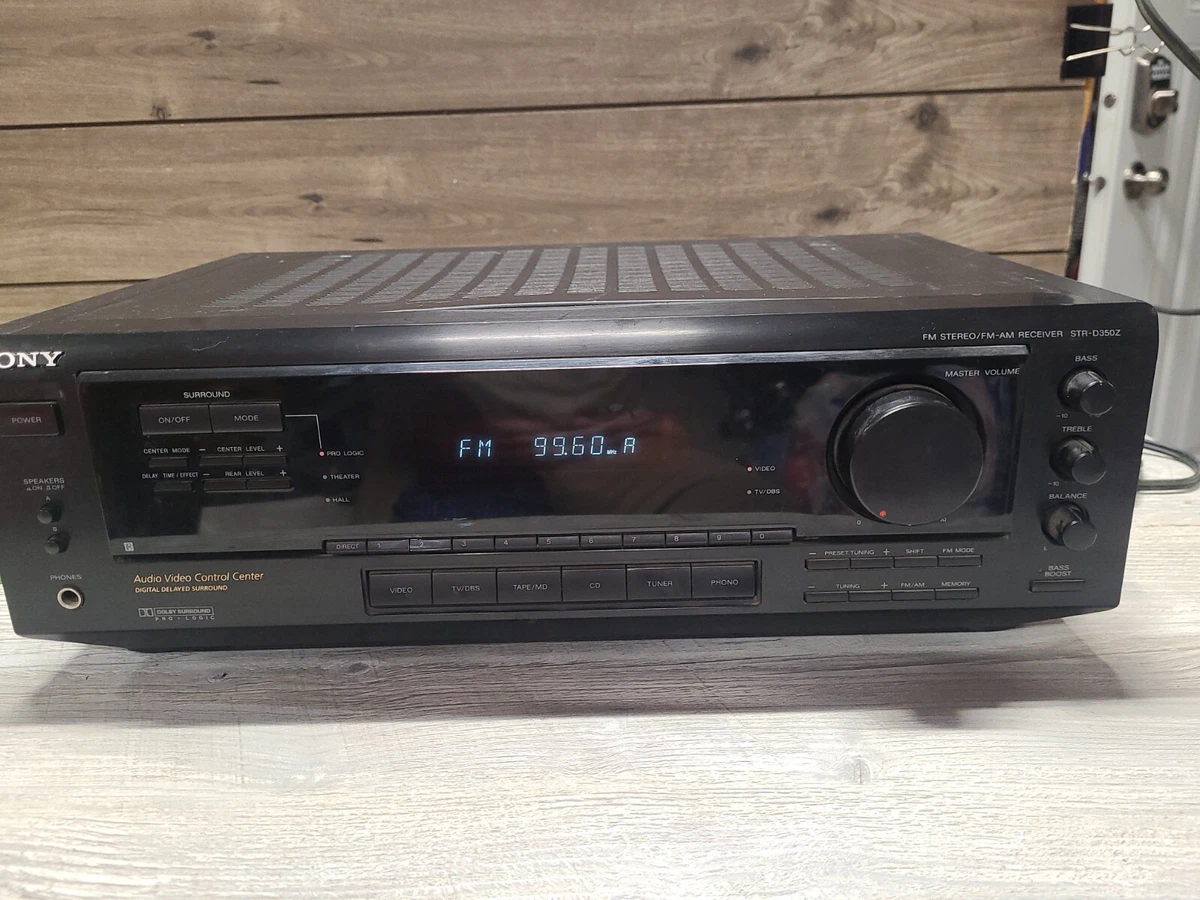80s Sony Receiver