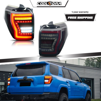 LED Tail Lights For Toyota 4Runner 2010-2024 Animation DRL Sequential ...