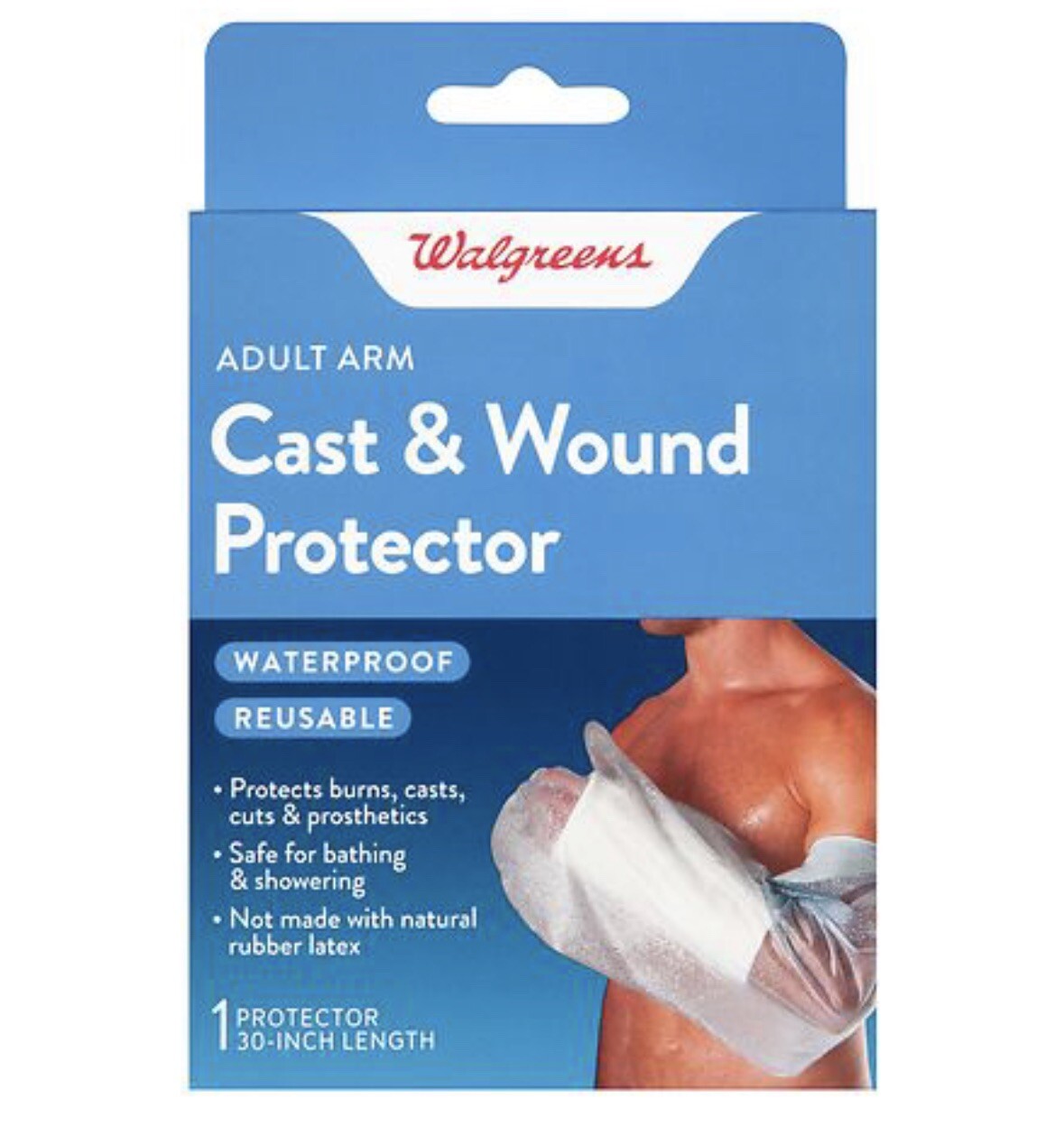 Walgreens Reusable Waterproof Adult Arm Cast & Wound Protector E5D NEW ...