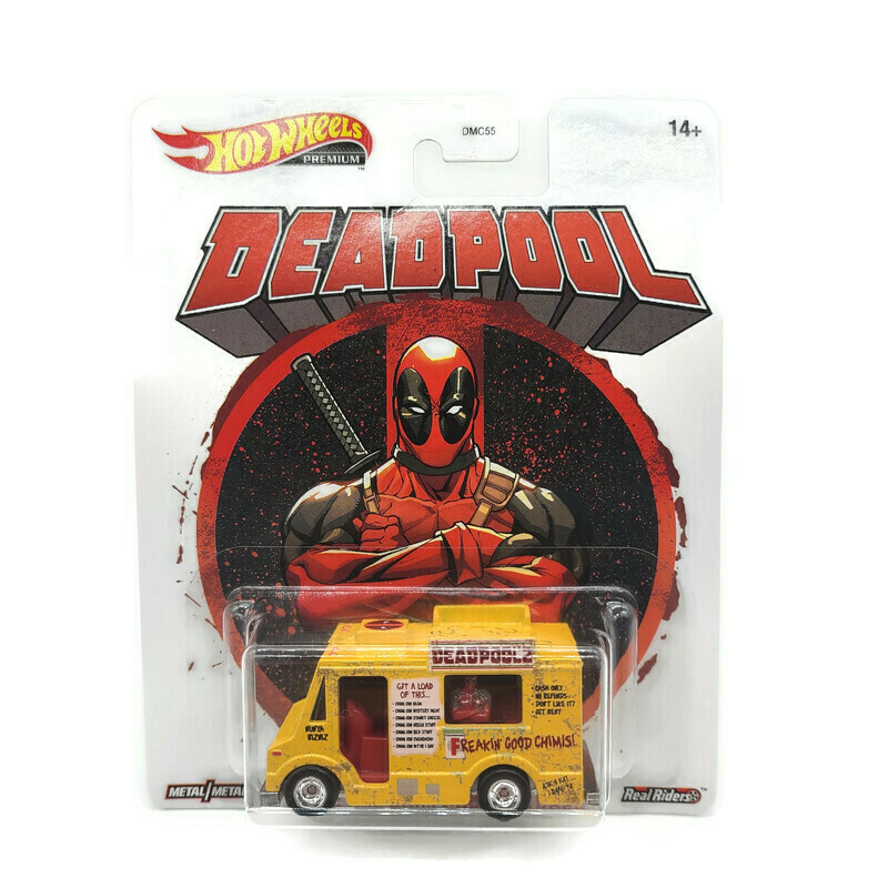 Hot Wheels 2020 Premium Marvel Deadpool Chimichanga Truck Grp96 for ...