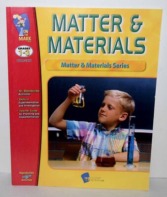 Grade 1-3 On the Mark --Matter & Materials student work text | eBay