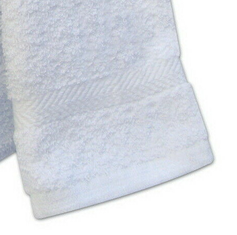 Pack of 12 White Face Cloth Towels 100% Cotton Flannels Wash Cloth ...