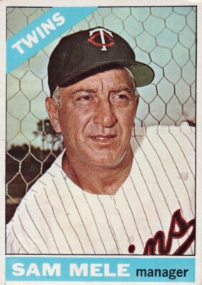 1966 Topps - #3 Sam Mele | eBay
