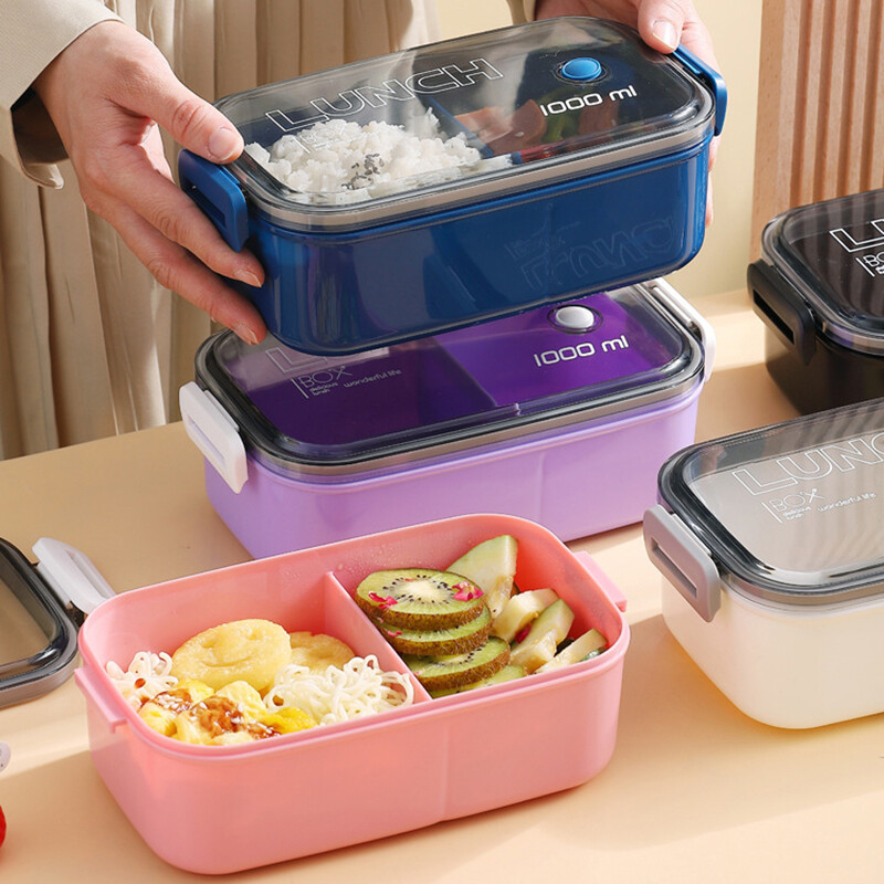 Student Office Worker Lunch Box Preservation Box Microwave Heat ...
