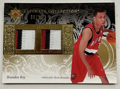 🔥Brandon Roy - 2006-2007 Ultimate - #06/25 Rookie Dual Jersey Patch🔥 | eBay