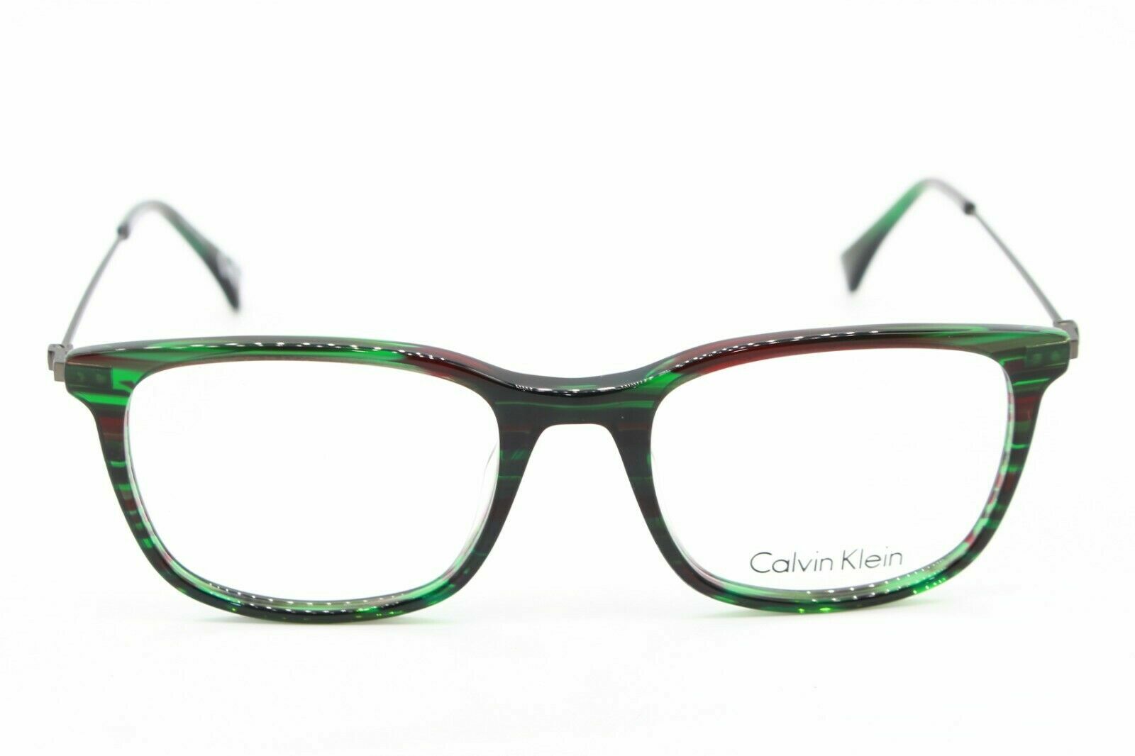NEW CALVIN KLEIN CK 5929 315 GREEN STRIPE AUTHENTIC EYEGLASSES RX 51-19 ...