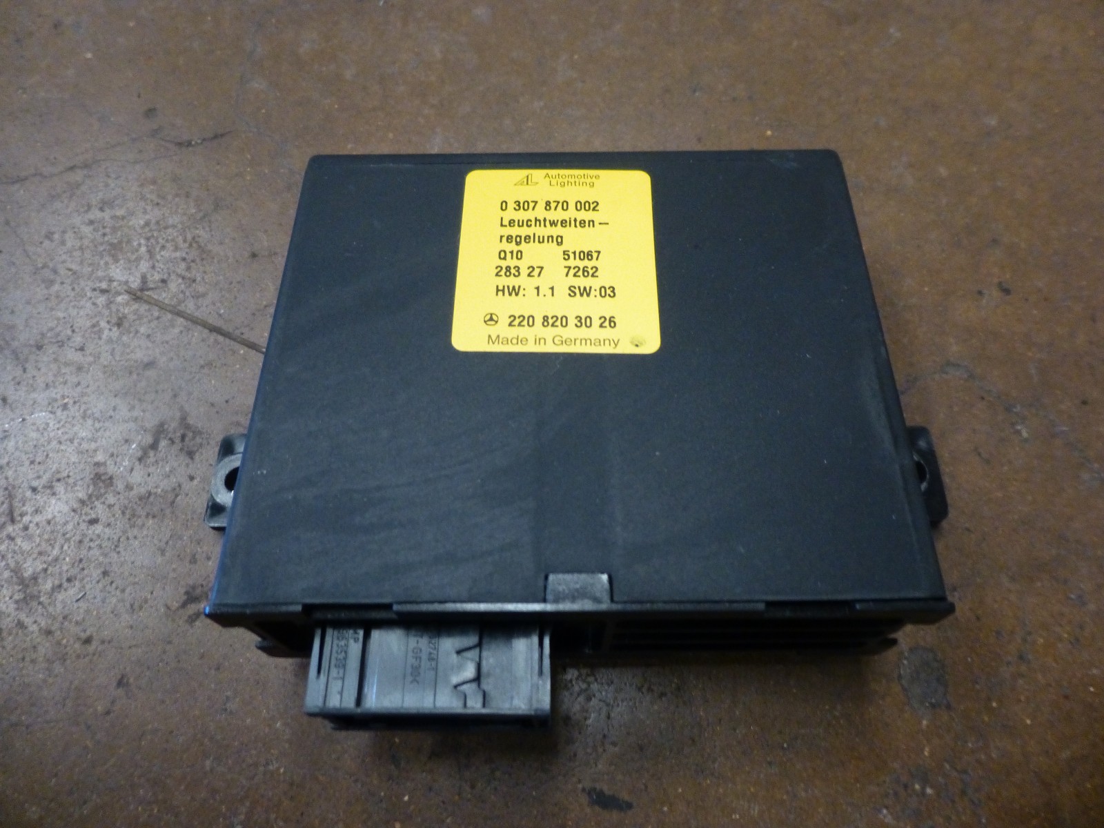 MODULE DE COMMANDE D'ÉCLAIRAGE MERCEDES-BENZ W220 S430 S500 2000 01 02 ...