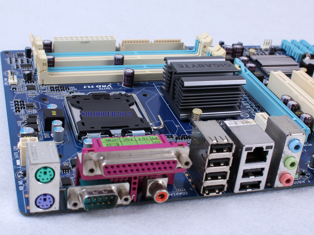 Gigabyte GA-P43T-ES3G V1.3 Motherboard Intel P43 Socket LGA 775 DDR3 ...