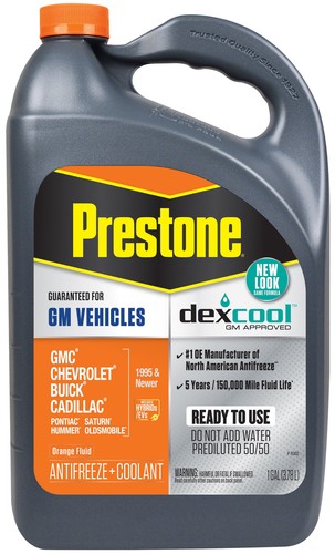 Prestone DEX-COOL Antifreeze+Coolant GM Vehicles ; | eBay