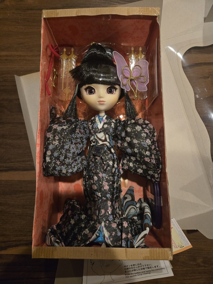 Pullip Doll Youtsuzu Jun Planning Kimono Purple Butterfly | eBay