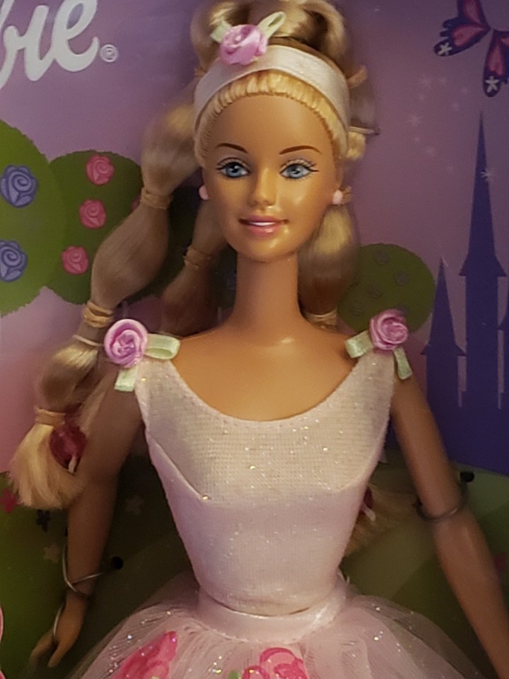 2000 Rose Princess Barbie Doll #28990 Hair/Gown Transform NEW NRFB ...