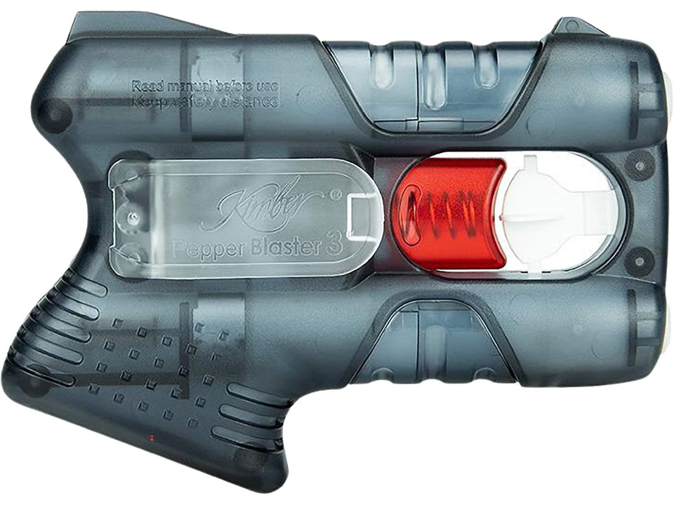 Kimber Pepper Blaster 3, pepper spray w/Belt Clip Expires 2029 - Gray ...