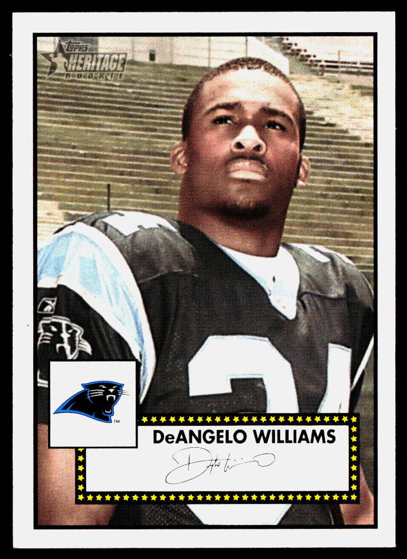 2006 Topps Heritage #THC83 DeAngelo Williams | eBay