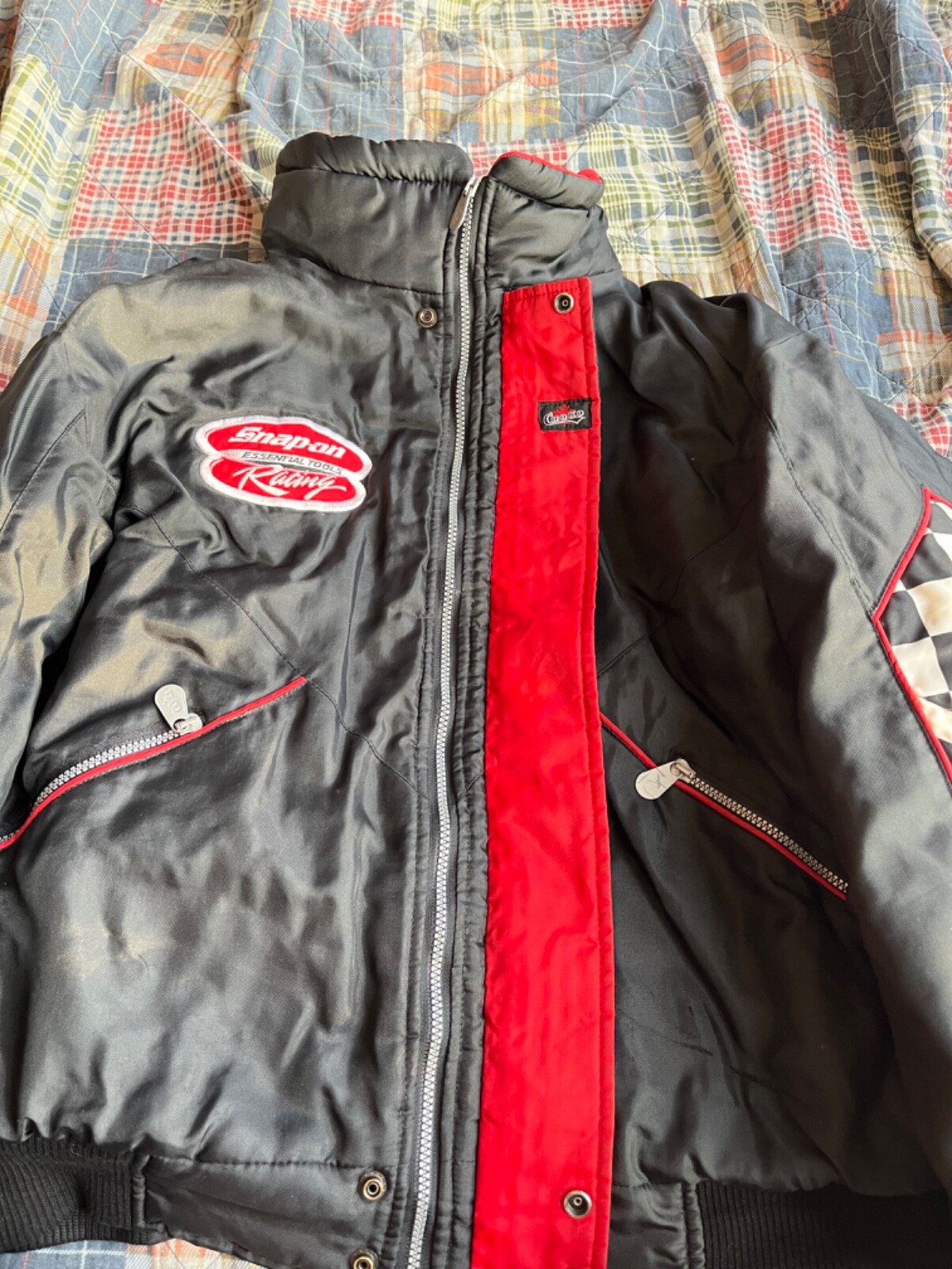 Vintage Choko Snap-On Snap On Tools Racing Jacket Coat Men’s Size XL | eBay