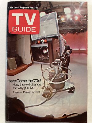 1970 January 3, TV Guide Magazine, Teletypes (MH832) | eBay