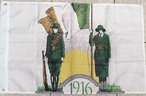 1916 Irish Republican flag 3ft x 2ft. | eBay