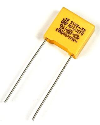 Pack 5 MPX Class X2 100nF 310v 15mm Suppression Capacitors | eBay UK